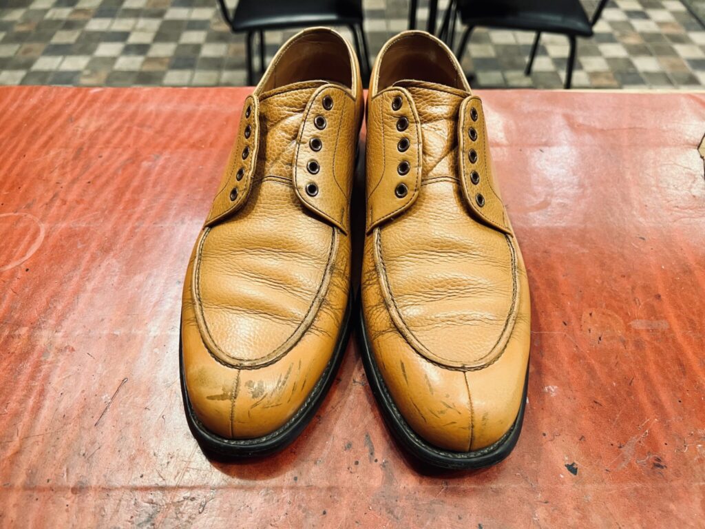 グレインレザーの染め変え!!(ﾘｶﾗｰ) SCOTCH GRAIN 靴修理 - オールソール,靴修理,バッグ修理｜AMOLIR（アモリール ...