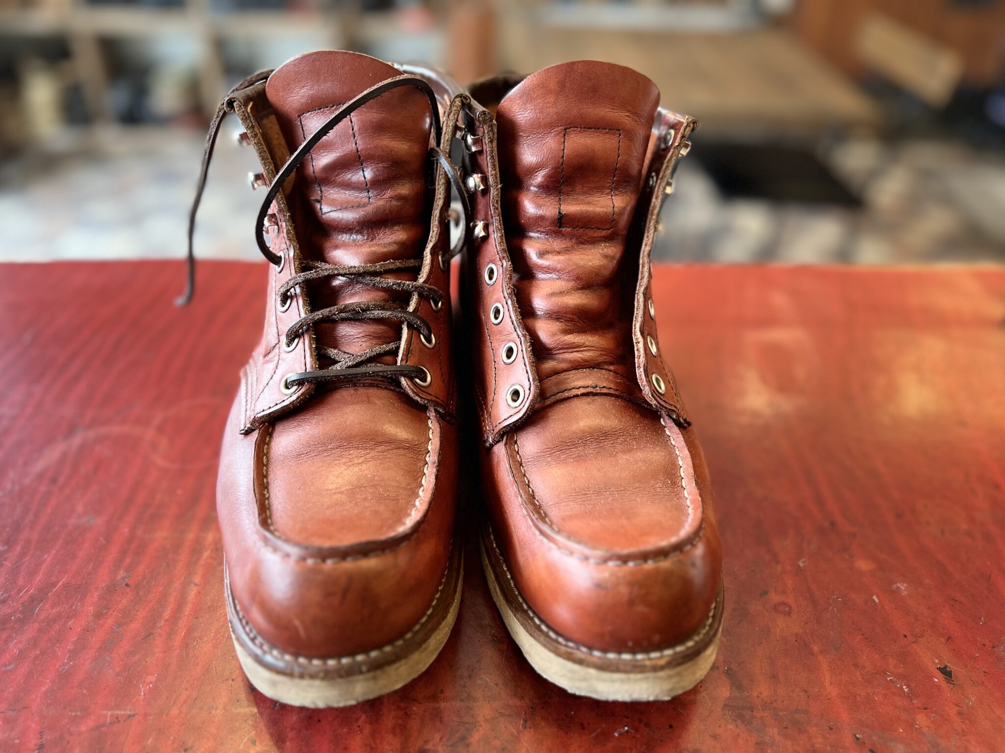 RED WING 8875 【ｿｰﾙｶｽﾀﾑ】 shoes repair 小金井市 - オールソール,靴修理,バッグ修理｜AMOLIR（アモ ...